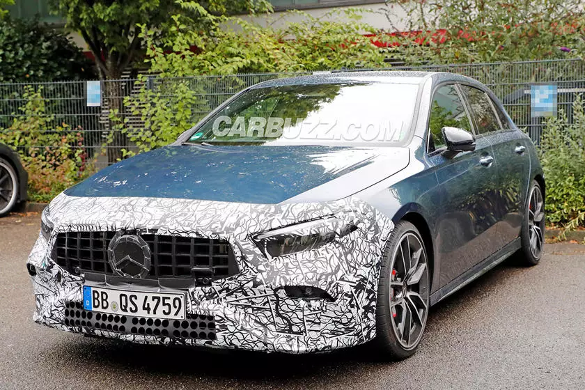 Spied! Tá Audi S3 ina radharc ag Mercedes-AMG A35 23516_7