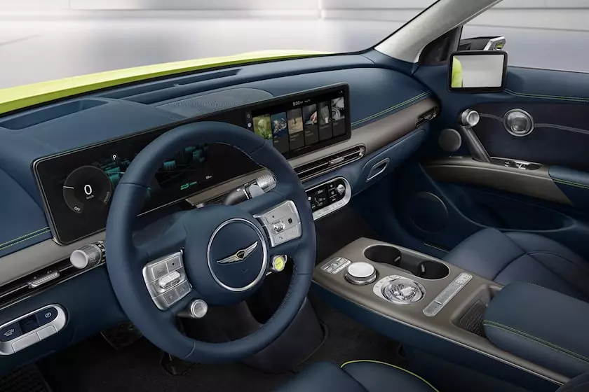 2022 Genesis GV60 Steering Wheel Design