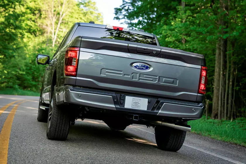 2021-2022 Ford F-150 Rear View