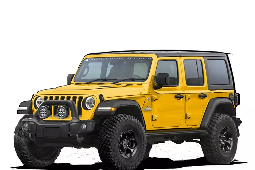 Jeep Wrangler-a xwe Veguherînin Heywanek Offroad 23696_4