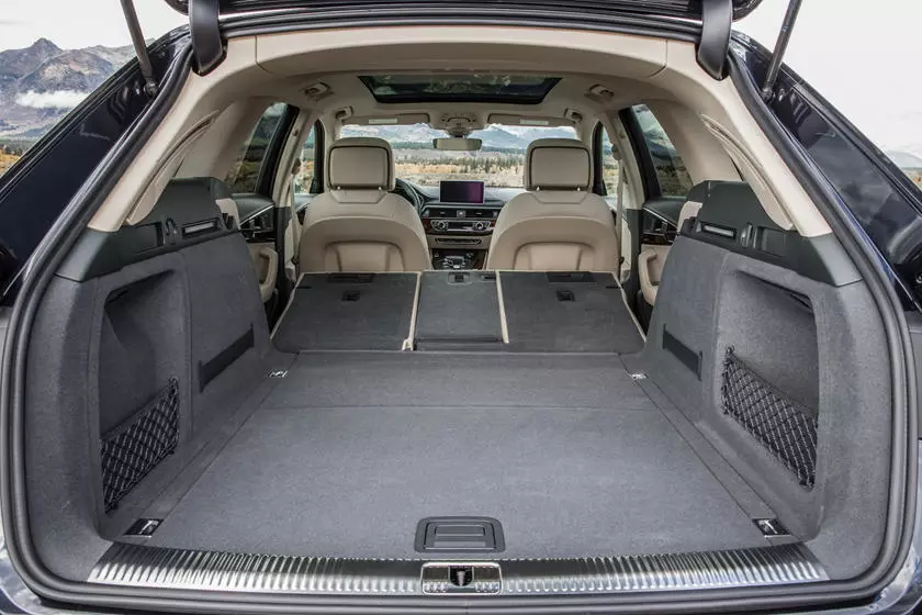 2016-2019 Audi A4 allroad Maximálny zadný nákladový priestor