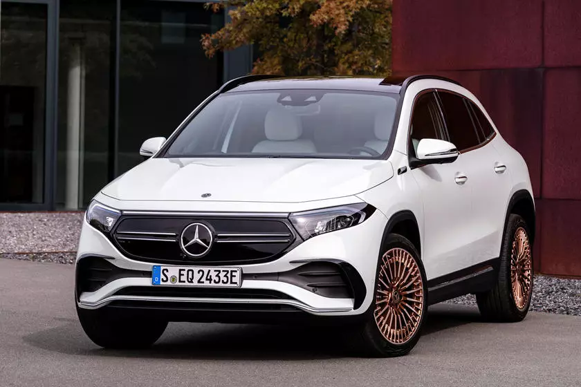 2022 Mercedes-Benz EQA SUV Front Angle View