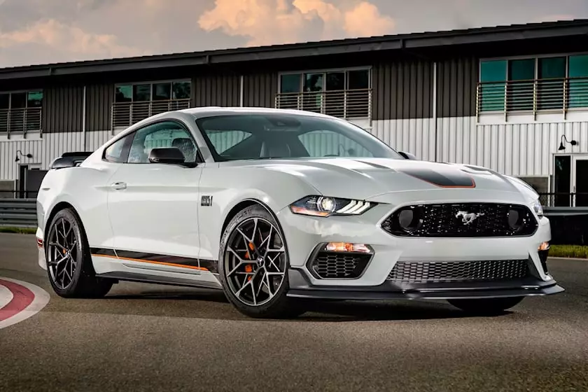 2021-2022 Mustang Mach 1 Frontal Aspect