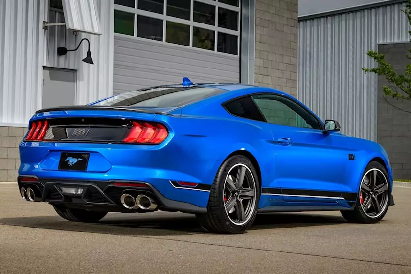 2021-2022 Mustang Mach 1 Muuqaal xagal danbe