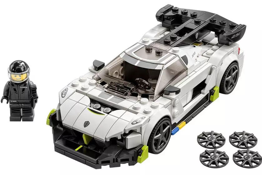 Juara Speed Lego Anyar kalebet Koenigsegg Jesko, McLaren Elva sareng Toyota Supra 24083_1