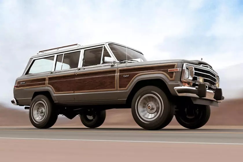 Jeep Grand Wagoneer da velha escola vem com motor Hellephant de 1.000 HP 24095_1