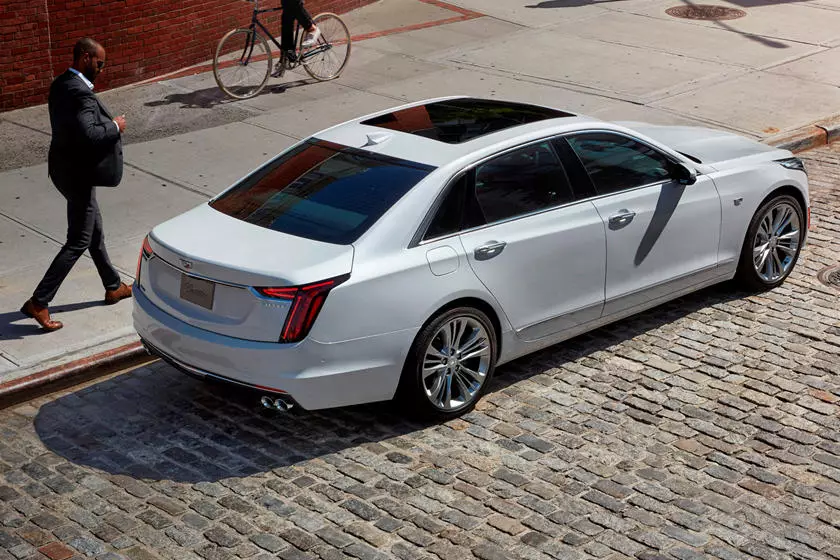 2019-2020 Cadillac CT6 Sedan ovanifrån