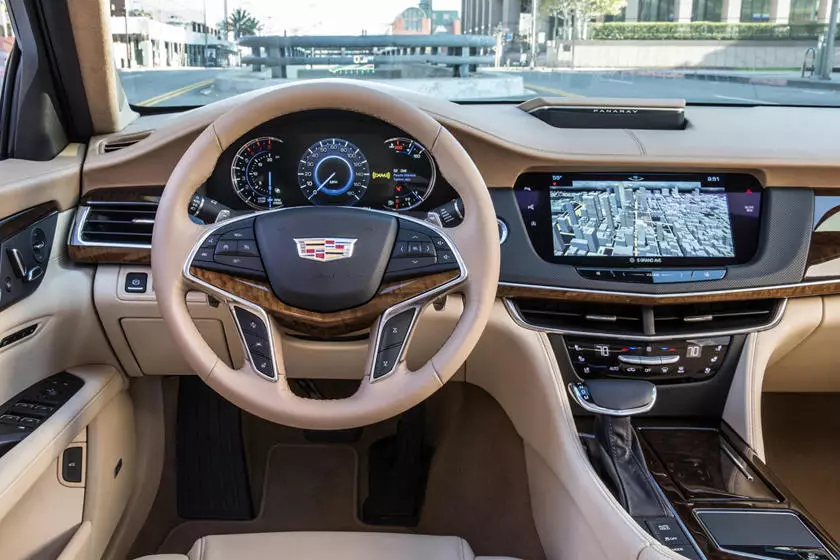 2016-2018 Cadillac CT6 Sedan መሪውን ዝርዝር