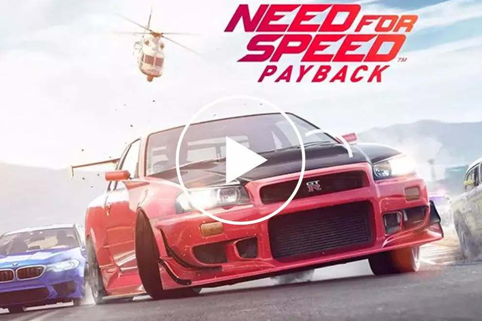 2018 BMW M5 nambara tamin'ny 'Need For Speed Payback' Promo