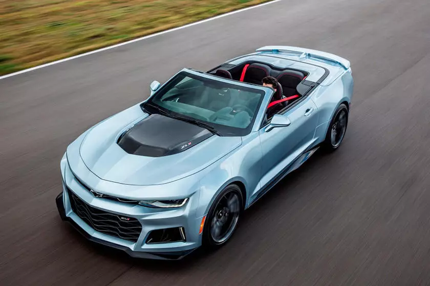 Bahagian Atas Terbuka Boleh Tukar Chevrolet Camaro ZL1 2017-2021