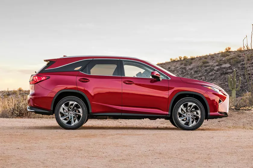 2016-2020 Lexus RX Side View