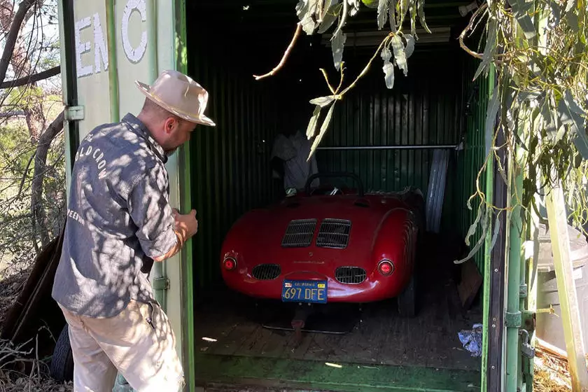 1955 Porsche 550 Spyder Worth Miliyoni Anafukulidwa Pambuyo pa Zaka 35 24407_3