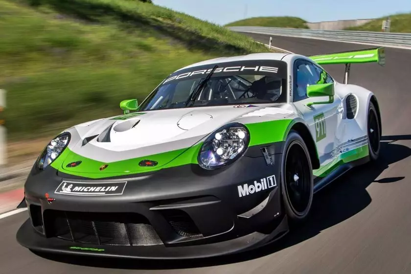 Новы Porsche 911 GT3 R Racer гатовы разарваць трасу 24408_2