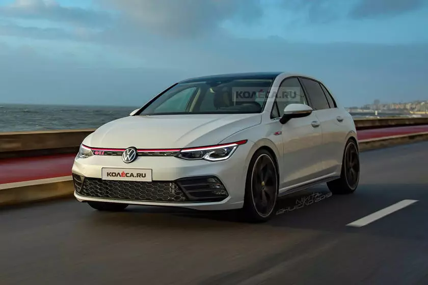 Volkswagen Golf GTI vaovao 2020 dia mampiseho amin'ny fomba ofisialy ny endriny 24501_3