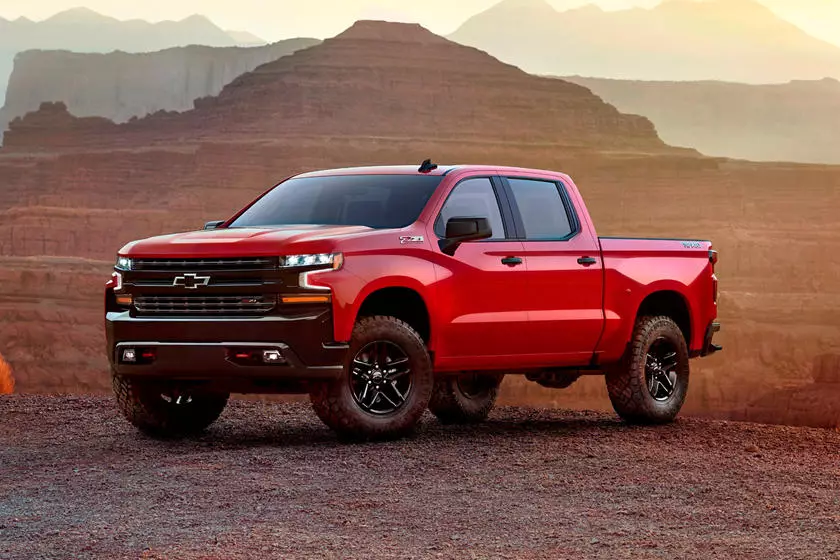 2019-2021 Chevrolet Silverado 1500 Old burchakli ko'rinish