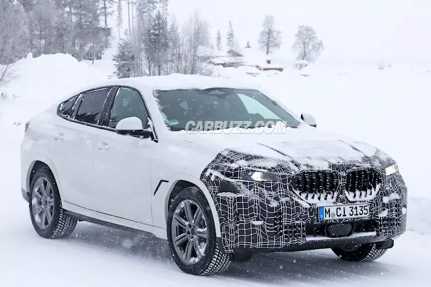 2024 BMW X6 Spied Yiri obere Akụrụ 24618_8