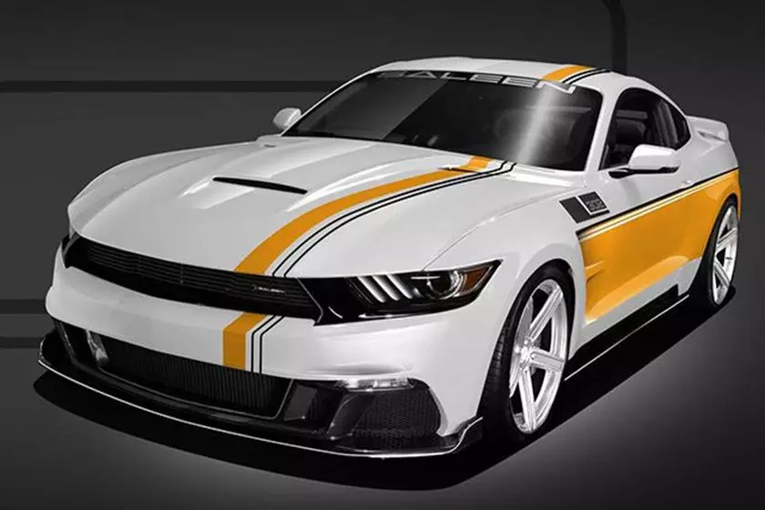 Šie specialaus leidimo „Saleen Mustangs“ pasižymi rimta galia