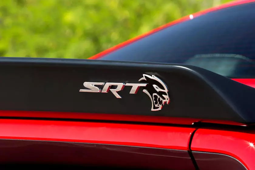 Lencana Belakang Dodge Challenger SRT Hellcat 2019-2021