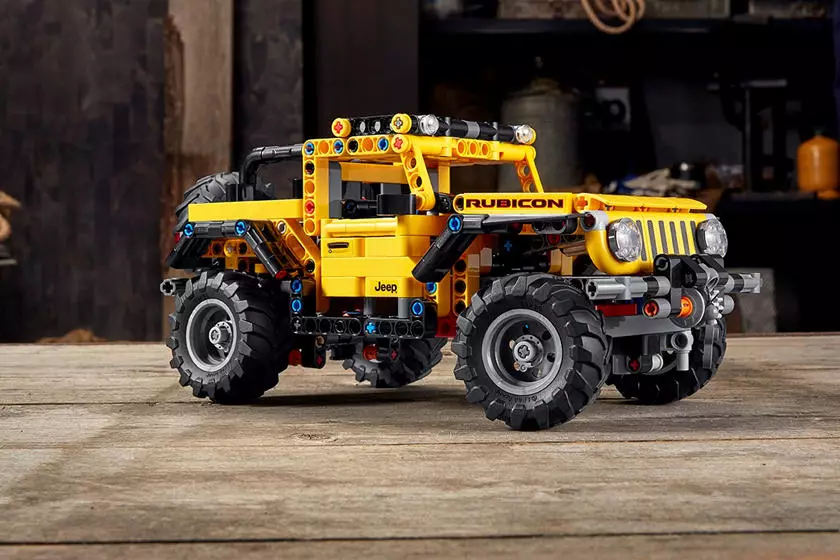 Jeep Wrangler minangka Mobil Teknik Lego Paling Tangguh 24931_2