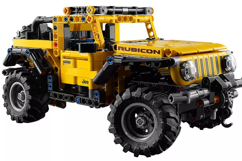 Jeep Wrangler minangka Mobil Teknik Lego Paling Tangguh 24931_5