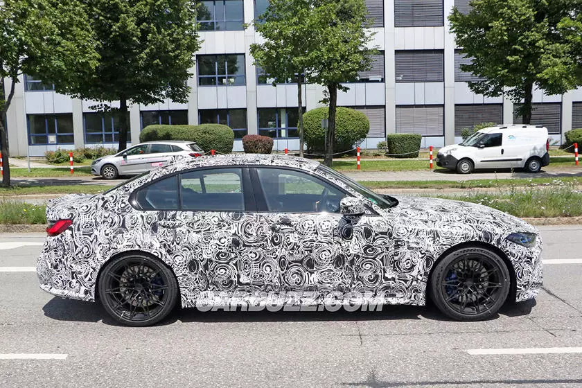 2021 BMW M3 बोल्ड नयाँ लुकको साथ जासूसी 24934_4