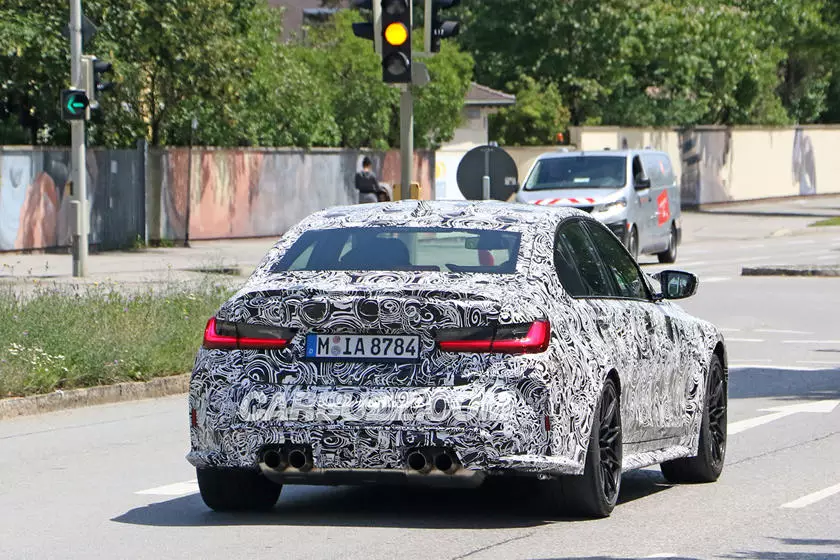 2021 BMW M3 બોલ્ડ નવા દેખાવ સાથે જાસૂસી 24934_6