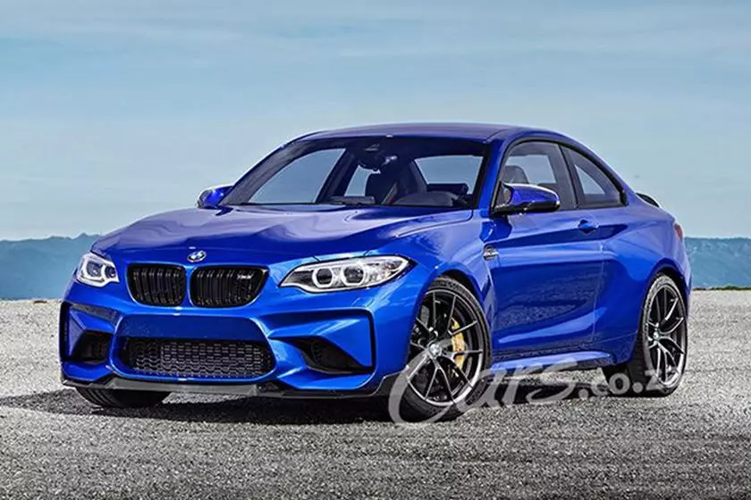 Seo Mar a Fhéadfadh an hardcore BMW M2 CS breathnú