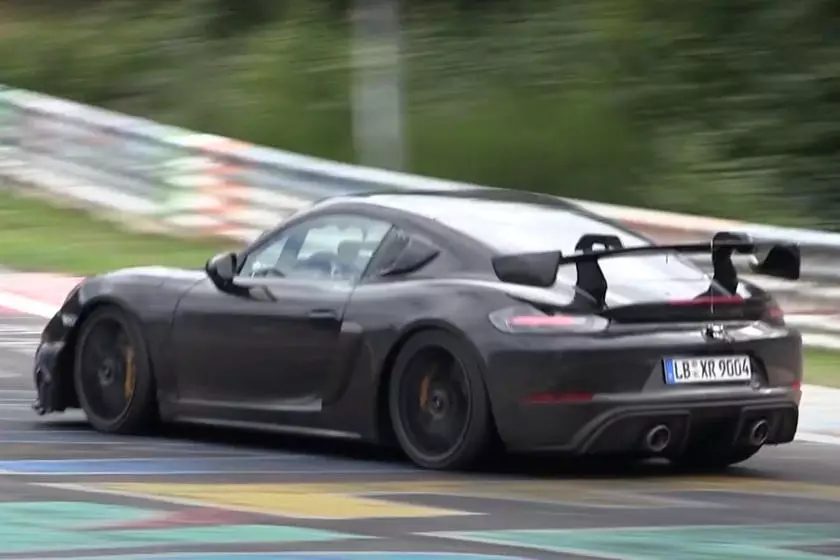 Porsche Cayman GT4 RS Нурбургрингге үстөмдүк кылганын көрүңүз 25125_2