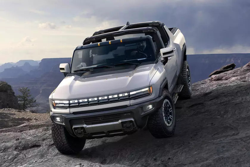 2022 GMC Hummer Vooraanzicht