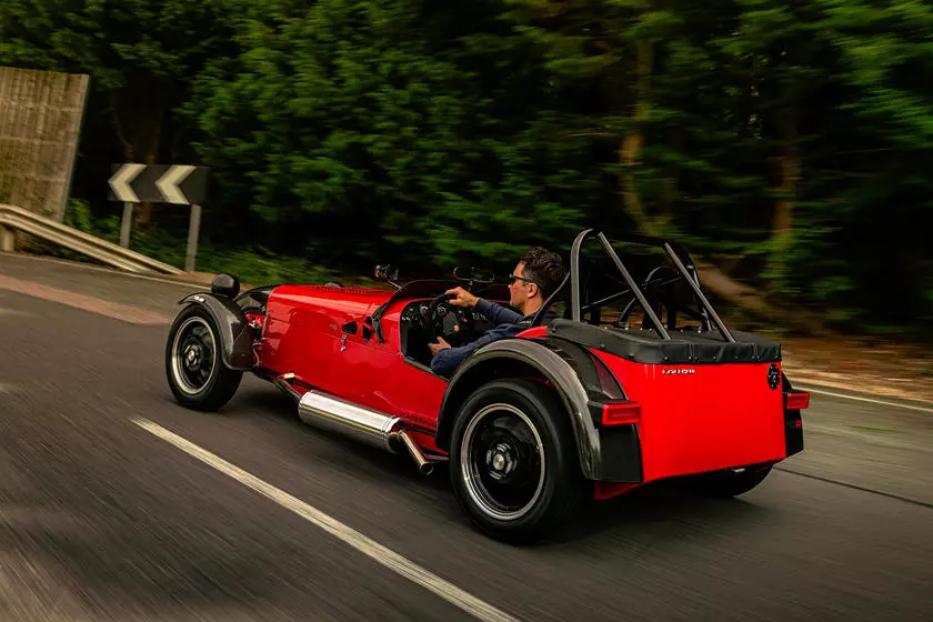 הכירו את The Caterham Seven 170: The Caterham Seven הקלה ביותר אי פעם 25181_5