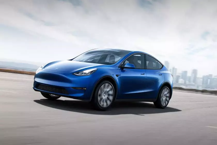 2020 Tesla Model Y Pogled sprijeda