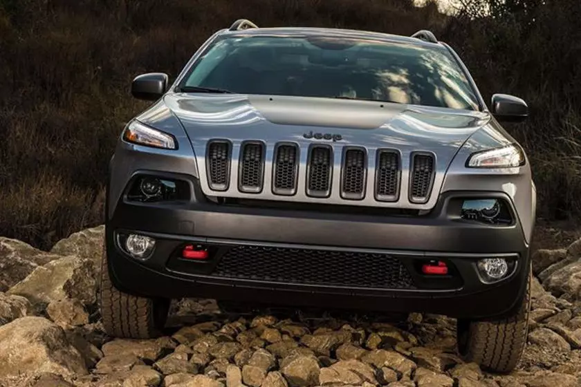 Jeep Amaherezo Yemera Imbere ya Cherokee Impera Yubusa Birasa