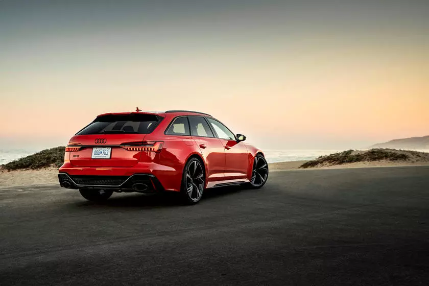 2021 Audi RS6 Aft View