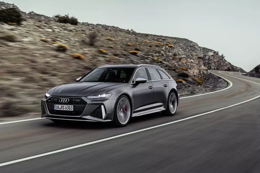 2021 Audi RS6 Widok z przodu Jazdy