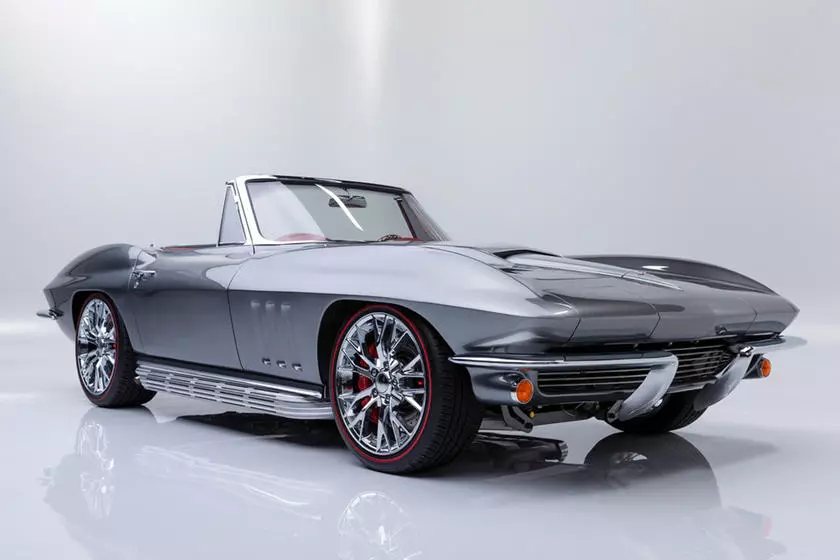 Pasgemaakte 1966 Corvette Land Shark verkoop vir 911 Turbo Geld 25379_1