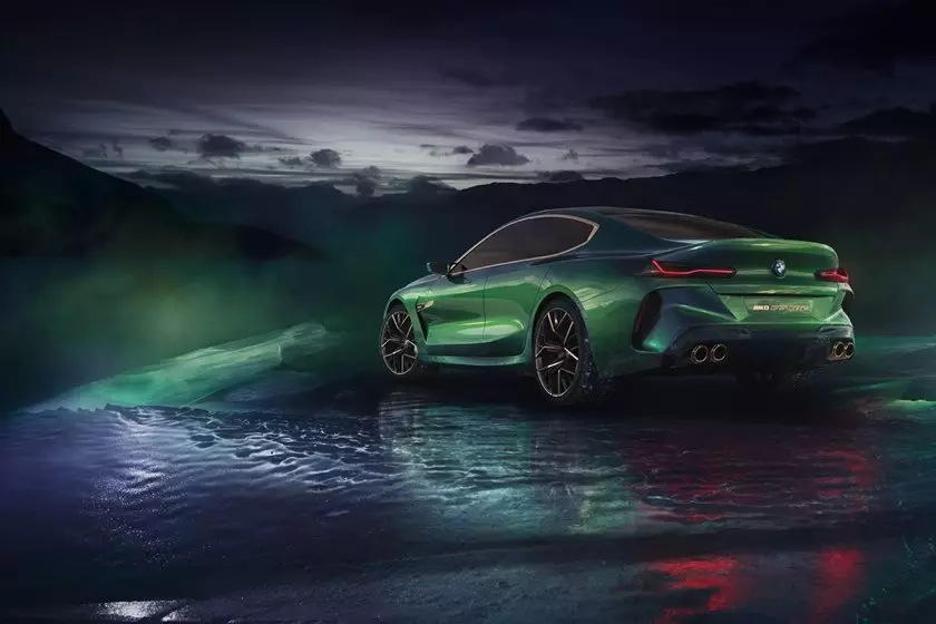 BMW သည် Green Concept M8 Gran Coupe ဖြင့် ကျွန်တော်တို့ကို မနာလိုဖြစ်စေသည်။ 25406_11