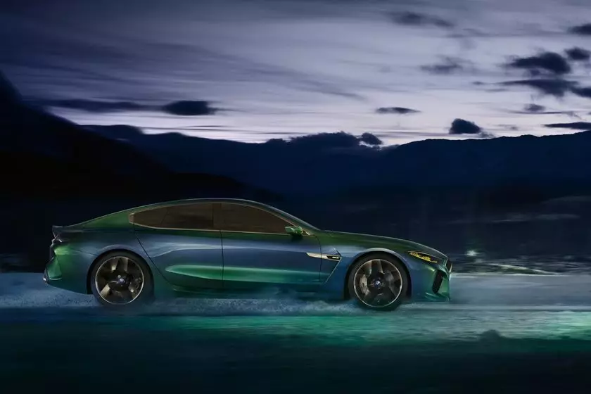 BMW သည် Green Concept M8 Gran Coupe ဖြင့် ကျွန်တော်တို့ကို မနာလိုဖြစ်စေသည်။ 25406_14