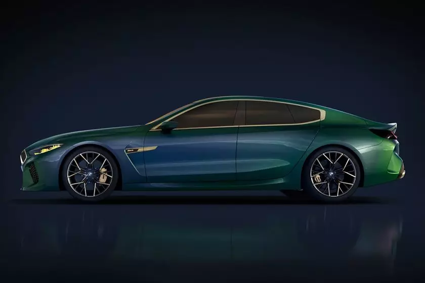 BMW သည် Green Concept M8 Gran Coupe ဖြင့် ကျွန်တော်တို့ကို မနာလိုဖြစ်စေသည်။ 25406_16