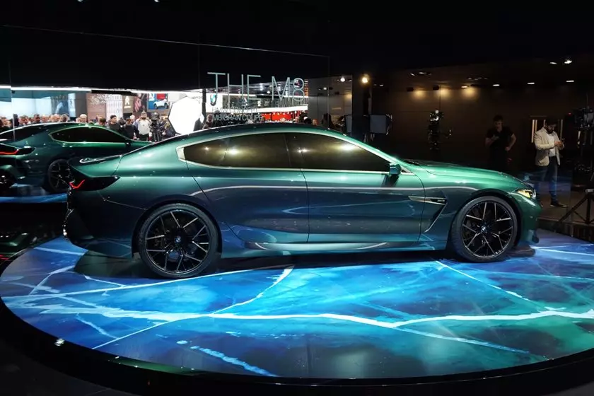 BMW သည် Green Concept M8 Gran Coupe ဖြင့် ကျွန်တော်တို့ကို မနာလိုဖြစ်စေသည်။ 25406_4