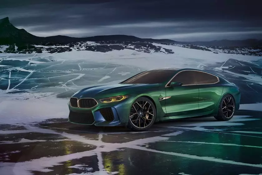 BMW прымушае нас зайздросціць Green Concept M8 Gran Coupe 25406_9