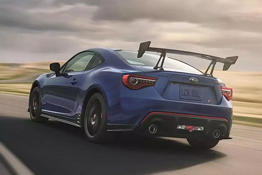 Subaru BRZ tS ที่ปรับแต่งตามรอยรถไม่ใช่สิ่งที่คุณคาดหวัง