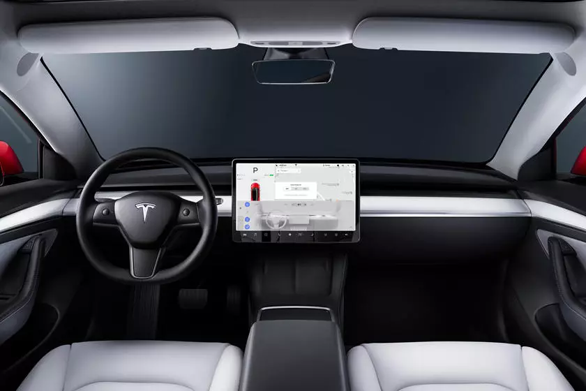 2017-2021 Tesla Model 3-dashboard