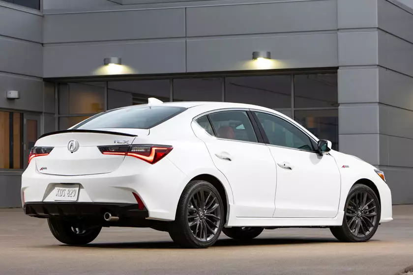 2019-2020 Acura ILX रियर कोण दृश्य