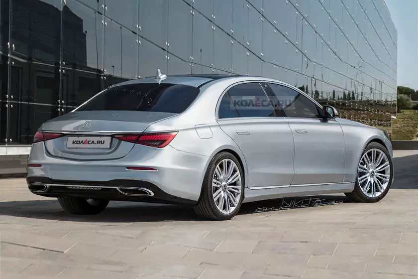 2021 Mercedes S-Class e tla shebahala hantle joalo 25737_2