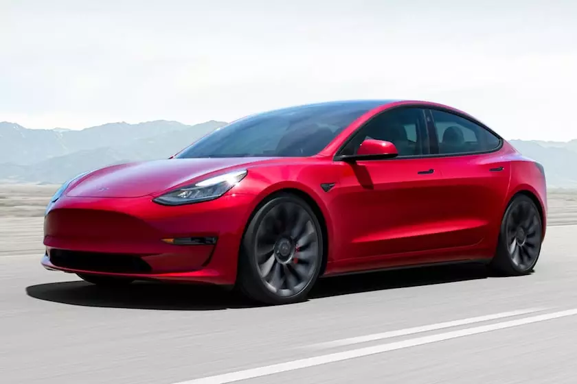 2017-2022 Tesla Model 3 Vista frontal Condução