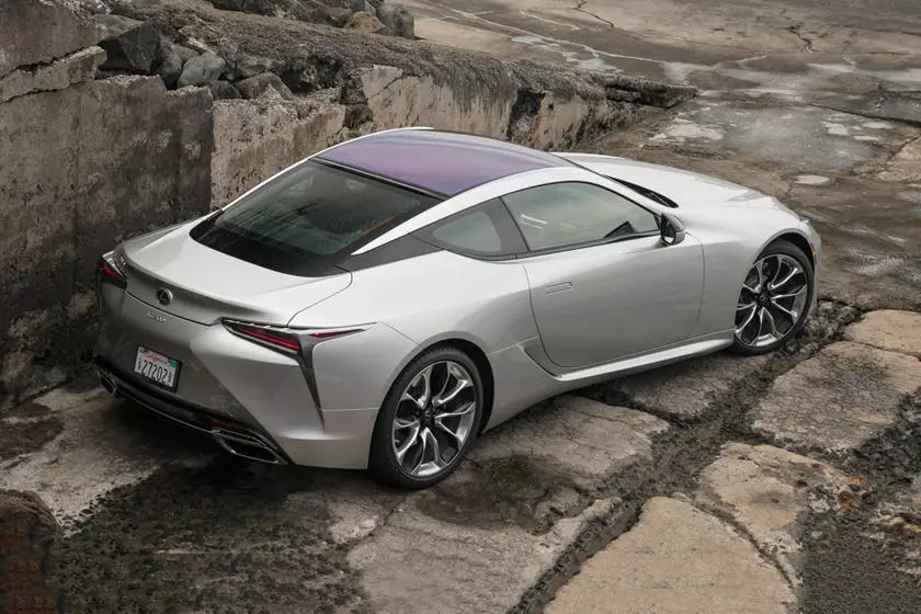 2018-2020 Lexus LC 500 Arxa Bucaq Görünüşü