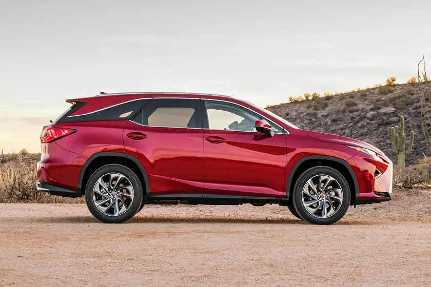 2016-2020 Lexus RX Side View