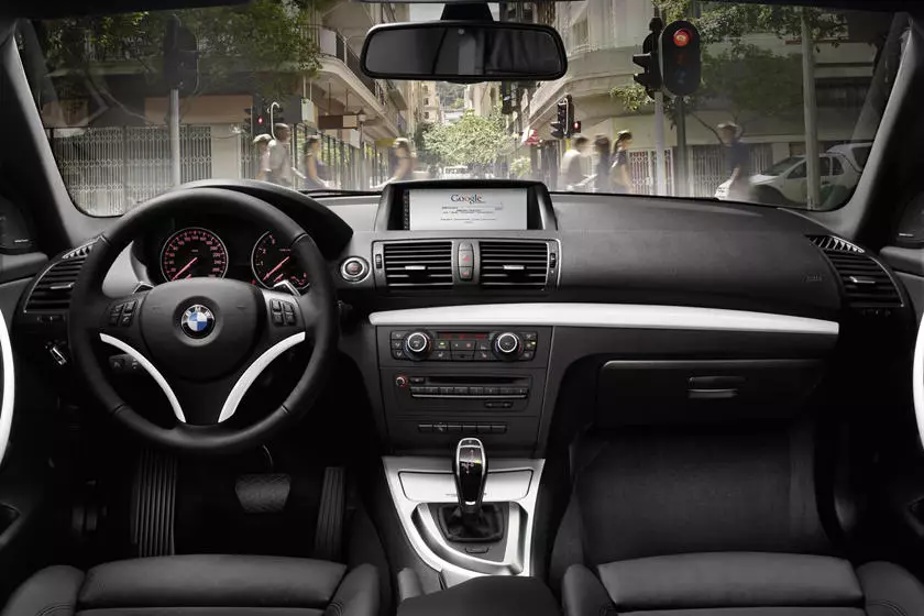 2012-2013 BMW 1. sērijas kupeja informācijas panelis