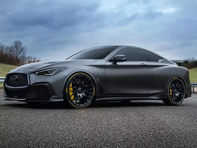 F1 шабыттандырылған Infiniti жобасына арналған Pirelli құрылыс шиналары Black S 2683_1