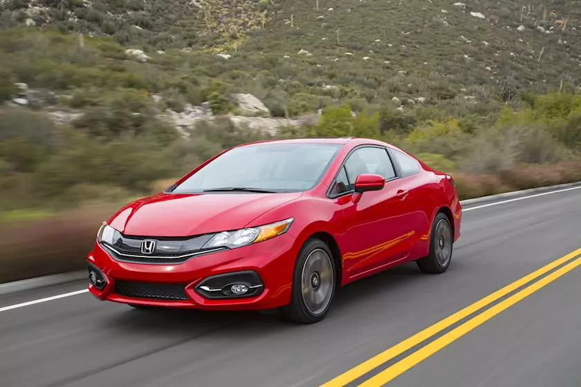 2014-2015 Honda Civic Coupe Front Angle View